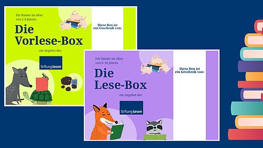 Gemeinsam Lesen fördern: Kitas und Grundschulen jetzt mit den (Vor-)Lese-Boxen der Stiftung ...