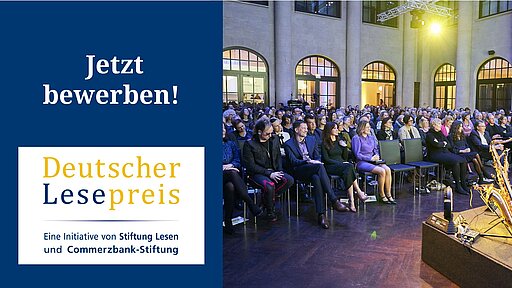 Projekte für den Deutschen Lesepreis gesucht: Stiftung Lesen